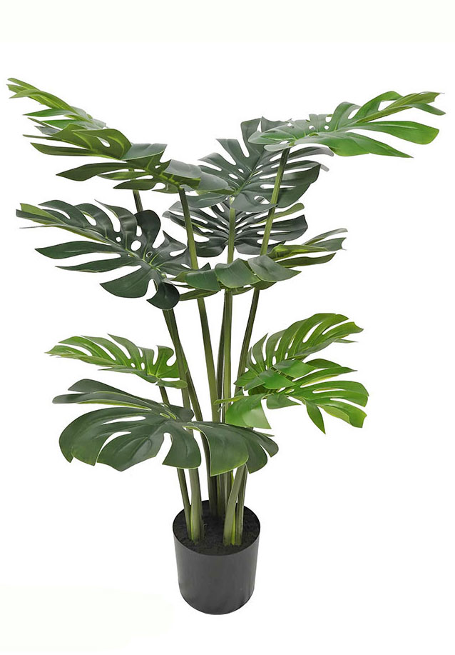Artificial Monsterio Plant 60cm x 8 lvs | Interior Gardens